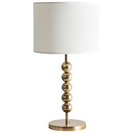 Beliani TISCHLAMPE Messing Loky