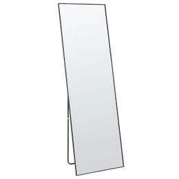 Beliani STEHSPIEGEL schwarz rechteckig 50/156 cm Beauvais