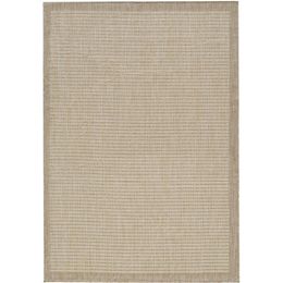 KADIMA DESIGN TEPPICH Outdoor DAFNE in Beige, einfarbig, 120 x 170 cm