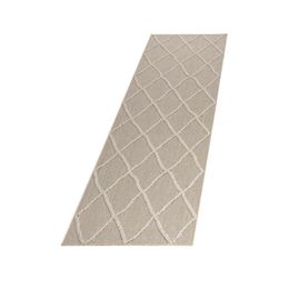 KADIMA DESIGN TEPPICH Outdoor IMST in Beige, im Boho-Stil, 80 x 250 cm