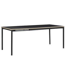 Beliani ESSTISCH 190/90/76 cm Schwarz Rechteckig Avis