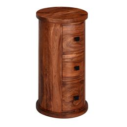 KADIMA DESIGN KOMMODE &ndash; Massivholz, 3 Schubladen, rustikal