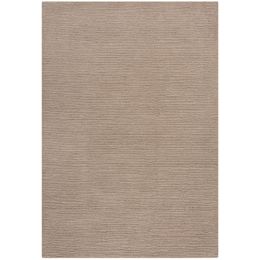 KADIMA DESIGN WOLLTEPPICH ALNE, einfarbig, Natur, 160 x 230 cm