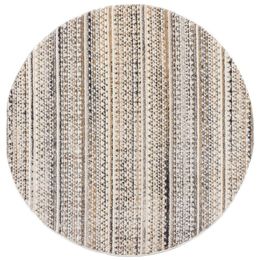 KADIMA DESIGN TEPPICH PERRAN, gestreift, Natur, &Oslash; 160 cm