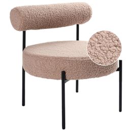 Beliani SESSEL Taupe Alpha