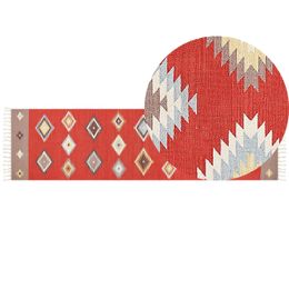 Beliani KELIM-TEPPICH Lorut 300/80 cm