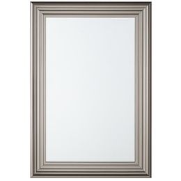 Beliani WANDSPIEGEL silber rechteckig 61/91 cm Chatain
