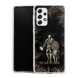 DeinDesign Galaxy A33 5G Handy Silikon H&uuml;lle Case transparent Handyh&uuml;lle Wikinger Vikings Tv Show Designs Silikon Case