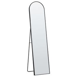 Beliani STEHSPIEGEL schwarz 36/150 cm Bagnolet