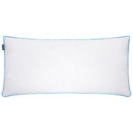 Beliani KOPFKISSEN Wei&szlig; 40/80 cm Aneto