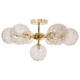 Beliani DECKENLAMPE Beige Anadyr