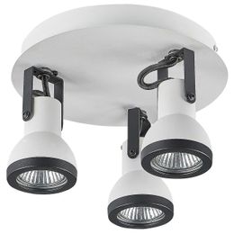 Beliani DECKENLEUCHTE Baro 21/21/12 cm Deckenlampe