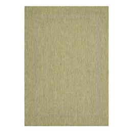 KADIMA DESIGN TEPPICH Outdoor ALSTER in Gr&uuml;n, einfarbig, 80 x 250 cm