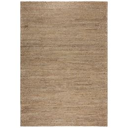 KADIMA DESIGN TEPPICH handgewebt CHASE, mit Struktur, Natur, 120 x 170 cm