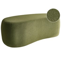 Beliani POUF Gr&uuml;n Bayard