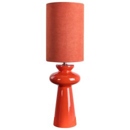 Beliani TISCHLAMPE Rot Oteros