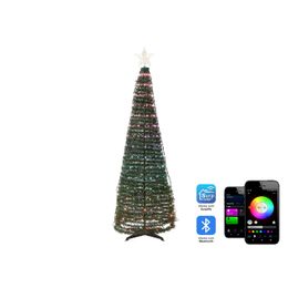 Beliani WEIHNACHTSBAUM 160 cm Gr&uuml;n Saarloq