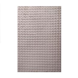 KADIMA DESIGN HOCHFLORTEPPICH Waschbar NAUDERS, einfarbig, Beige, 160 x 230 cm