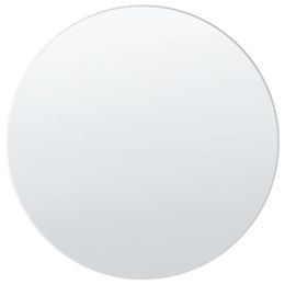 Beliani WANDSPIEGEL 80/80 cm Silber Annemasse
