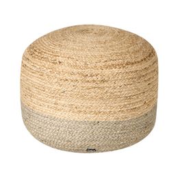 Beliani POUF Naturfarben Duki