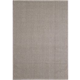 KADIMA DESIGN TEPPICH Flachgewebe CIMA in Braun, einfarbig, 80 x 150 cm