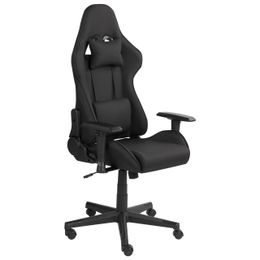 Beliani GAMINGSTUHL Schwarz Warrior
