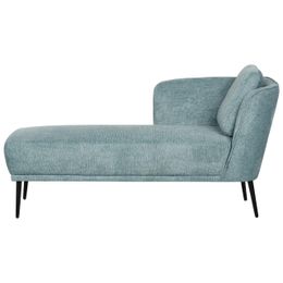Beliani CHAISELONGUE Blau Artheze