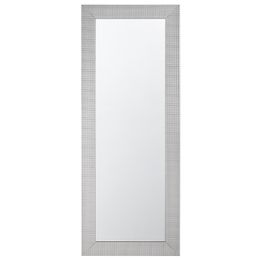 Beliani WANDSPIEGEL silber rechteckig 50/130 cm Derval