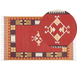 Beliani KELIM-TEPPICH Parakar 200/140 cm