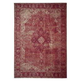 KADIMA DESIGN TEPPICH COQUET, im Vintage-Stil, Rosa, 200 x 290 cm