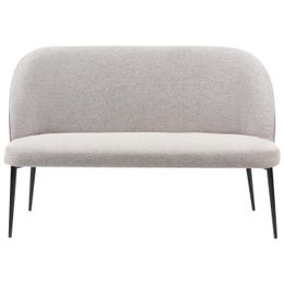 Beliani 2-SITZER-K&Uuml;CHENSOFA hellgrau Osby