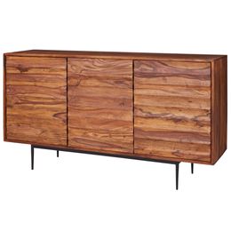 KADIMA DESIGN SIDEBOARD &ndash; Massivholz, 150 cm breit, 3 T&uuml;ren, modern