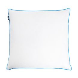 Beliani KOPFKISSEN Wei&szlig; Hoch 80/80 cm Aneto