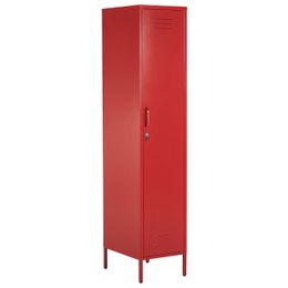 Beliani GARDEROBENSCHRANK rot Frome