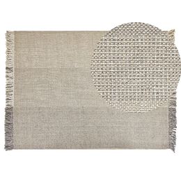 Beliani TEPPICH geflochten Tekeler 200/140 cm