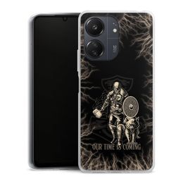 DeinDesign Xiaomi Redmi 13C 4G Handy Silikon H&uuml;lle Case transparent Handyh&uuml;lle Tv Show Designs Wikinger Vikings Silikon Case
