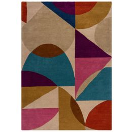 KADIMA DESIGN WOLLTEPPICH AIRE, abstrakt, Bunt, 200 x 290 cm