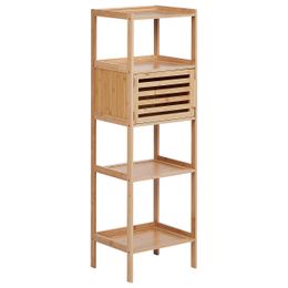 Beliani REGAL Bambus Hellbraun Lafayette