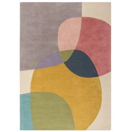 KADIMA DESIGN TEPPICH aus Wolle AIRE in Bunt, abstrakt, 200 x 290 cm