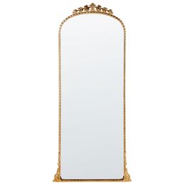 Beliani WANDSPIEGEL gold Metall 51/114 cm Livry