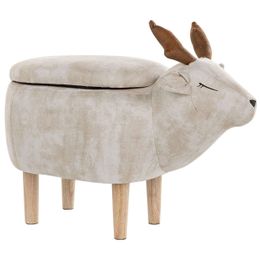 Beliani TIERHOCKER Reindeer 31/63/40 cm