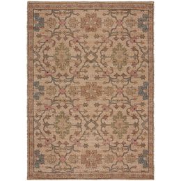 KADIMA DESIGN JUTETEPPICH AVILL, orientalisch, Rosa, 200 x 290 cm