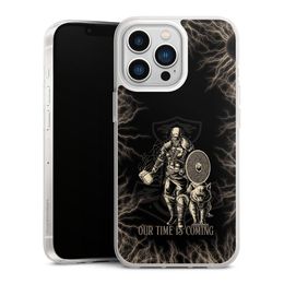 DeinDesign iPhone 13 Pro Handy Silikon H&uuml;lle Case transparent Handyh&uuml;lle Wikinger Vikings Tv Show Designs Silikon Case
