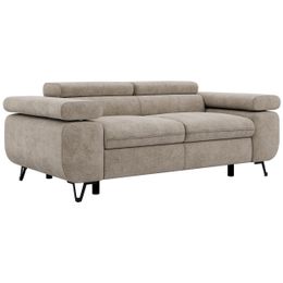 2-SITZER SOFA PETER - Greige Stukture
