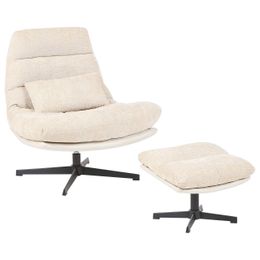 Beliani SESSEL Helles Beige Tovik