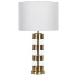 Beliani TISCHLAMPE Beatton 36/36/63 cm