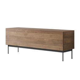 TV-UNIT COLGANTE in Nussbaum, 150 cm, auf Gestell LED