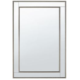 Beliani WANDSPIEGEL gold-silber rechteckig 60/90 cm Fenioux