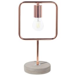 Beliani TISCHLAMPE Mundo 21/21/37 cm