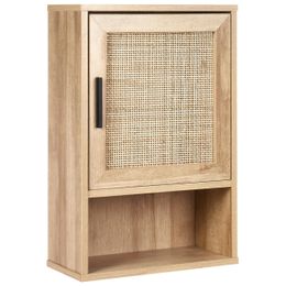 Beliani BAD-WANDSCHRANK 40 cm Hellbraun Rosell